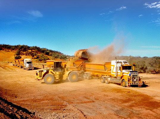 Ballard Transport - BULK HAULAGE & ROAD CONSTRUCTION